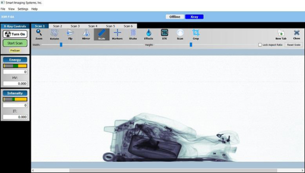 XSR: X-ray Scanning Rover – Advance Threat Detection